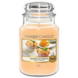 623g - Mango Ice Cream - Housewarmer Duftkerze großes Glas - yankee candle