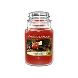yankee candle - 623g - Apple & Sweet Fig - Housewarmer Duftkerze großes Glas