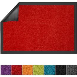 Floordirekt - Schmutzfangmatte Use&Wash Rot 15 200 x 200 cm - Rot