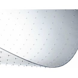 Floordirekt - Bodenschutzmatte First Class Für Teppichböden Polycarbonat Oval 120 x 138 cm - Transparent