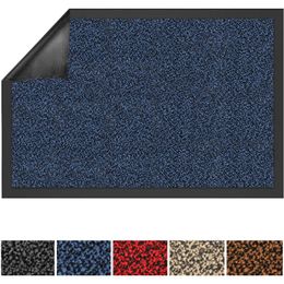 Floordirekt - Antistatik-Schmutzmatte sky Performa Blau 60 x 180 cm - Blau
