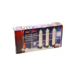 Edco Deutschland - 10 kabellose led Kerzenleuchten Weihnachtsbaum Kerzenlampen mit Fernbedienung