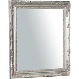 Biscottini - Spiegel zum Aufhängen vertikal/horizontal mit antikiertem silbernem Finish