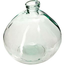 Vase Dame Jeanne - recyceltes Glas - transparent d 33 cm Atmosphera Créateur D'intérieur