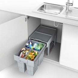 SO-TECH® Abfalltrennsystem essensa easywaste mit 3-fach Trennung - Color