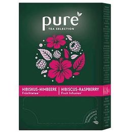 pure Hibiskus-Himbeere Früchtetee Tee 25 Portionen