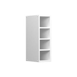 Regalhängeschrank R-Line 20 cm Weiß modern offen VICCO