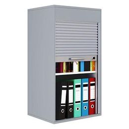 Vcm my office Aktos L Rollladenschrank grau 1 Fachboden 50,0 x 40,0 x 93,0 cm