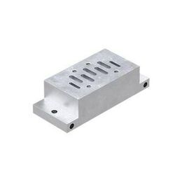 Festo Einzelsockel, G1/4, Anschl&uuml;sse unten, 42mm, Aluminium, Druckguss - NAU-1/4-1B-ISO
