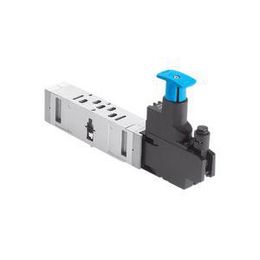 Festo Reglerplatte, B, 0.5 10 bar, 2 Anschl&uuml;sse, Druckluft, IP65, Aluminium, Druckguss - VABF-S3-1-R2C2-C-10