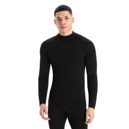 Icebreaker 260 Tech Merino Rollkragenpullover - Mann - Black - Größe XL