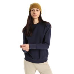 Icebreaker Merinomix Central II Sweatshirt - Frau - Midnight Navy - Größe S