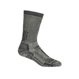 Icebreaker Merino Mountaineer Socken Wadenmitte - Frau - Jet Heather/espresso - Größe L