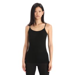 Icebreaker Merino 175 Everyday Thermo-Cami - Frau - Black - Größe XL