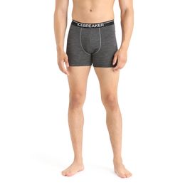 Icebreaker Merino Anatomica Boxershorts - Mann - Gritstone Heather - Größe L