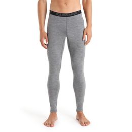 Icebreaker Merino 200 Oasis Thermo-Leggings - Mann - Gritstone Heather - Größe L