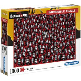 Clementoni® Puzzle Impossible Collection, Das Haus des Geldes, 1000 Puzzleteile, Made in Europe, bunt