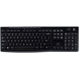 Logitech Wireless Keyboard K270 - DE-Layout Tastatur, schwarz
