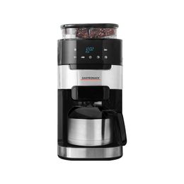 Gastroback 42711S Grind & Brew pro Thermo Kaffeemaschine Schwarz/Edelstahl