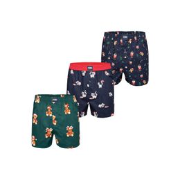 Happy Shorts Herren Boxer Christmas 3er Pack