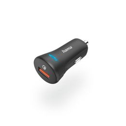 Hama Auto-Schnellladegerät "Qualcomm® Quick Charge™ 3.0", USB-A, 19,5 W USB-Ladegerät, schwarz