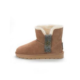 Gooce Snowboots 'Goldy' Damen Gr&ouml;&szlig;e 37 braun Winterschuhe