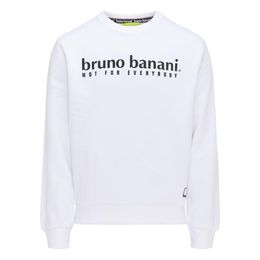 Bruno Banani Sweatshirt 'King' Herren Gr&ouml;&szlig;e M schwarz / wei&szlig;