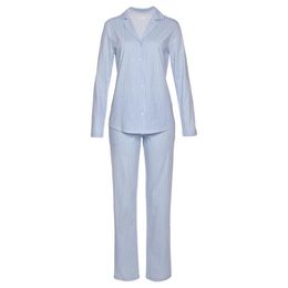 Vivance Pyjama 'Dreams' Damen Gr&ouml;&szlig;e XXL/XXXL blau Winterkleid