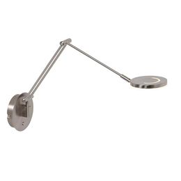 Steinhauer LIGHTING LED Wandleuchte, Wandleuchte Spotlampe Leseleuchte LED Touchdimmer schwenkbar stahl