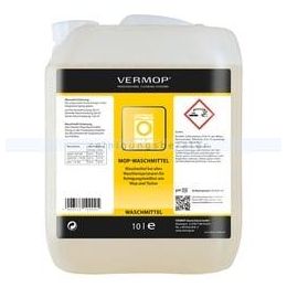 Flüssigwaschmittel VERMOP Mop-Waschmittel 10 L spezielle Formulierung für Reinigungstextilien
