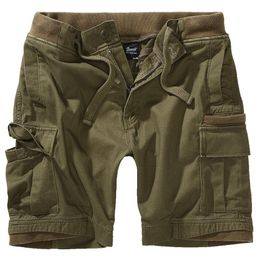 Brandit Packham Vintage Shorts oliv Gr&ouml;&szlig;e S