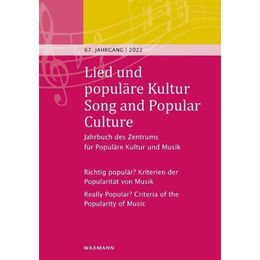 Lied und populäre Kultur / Song and Popular Culture, Taschenbuch