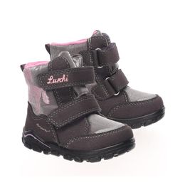 Lurchi - Winter-Boots KARO in aubergine pink, Gr.24