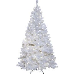 Buvtec Best Season 608-12 led Weihnachtsbaum Ottawa in weiß beleuchtet 2,10m 260 led, Outdoor mit Standfuß