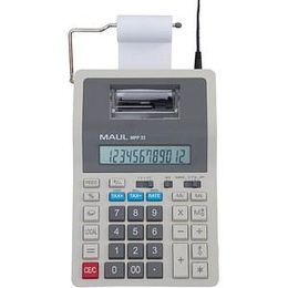 Maul MPP 32 Tischrechner druckend weiß/grau