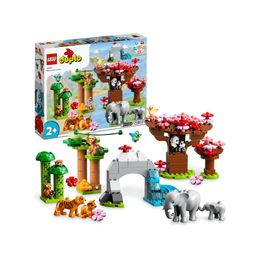 Lego DUPLO 10974 Wilde Tiere Asiens Bausatz, Mehrfarbig