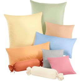 w&auml;schepur unisex Bettw&auml;sche steingrau, Gr&ouml;&szlig;e 40x40 cm, - 2 Kissenbez&uuml;ge