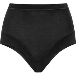 w&auml;schepur Damen Taillenslip aus Modal-Stretch schwarz, Gr&ouml;&szlig;e 52/54