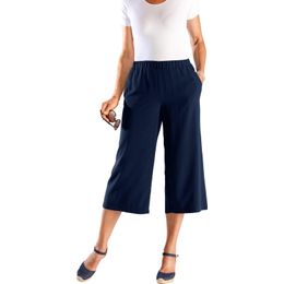 Damen Culotte in Schlupfform marine, Größe 38
