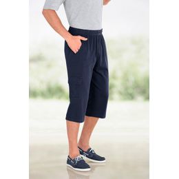 Herren Freizeithose mit Cargo-Taschen, aufgesetzt marine, Gr&ouml;&szlig;e 46