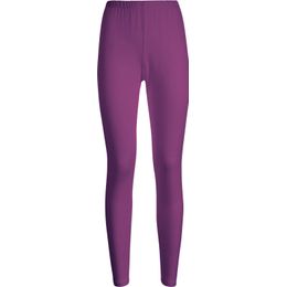 Damen Leggings mit Rundum-Dehnbund beere, Gr&ouml;&szlig;e 50