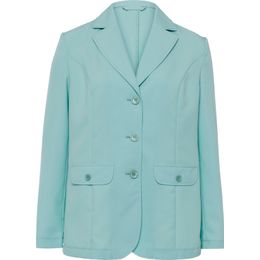 Damen Blusenblazer mit Wiener N&auml;hten mint, Gr&ouml;&szlig;e 44