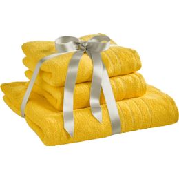w&auml;schepur unisex 3-tlg. Sparset gelb, Gr&ouml;&szlig;e 0 - 3-teiliges Sparset