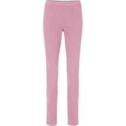 Damen Jeggings in schmaler Form ros&eacute;, Gr&ouml;&szlig;e 46