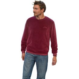 Catamaran Herren Nicki-Pullover aubergine, Gr&ouml;&szlig;e 64/66