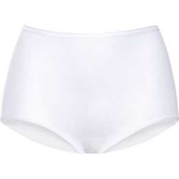 Sloggi Damen Taillenslip mit Ziergummi am Bund wei&szlig;, Gr&ouml;&szlig;e 40