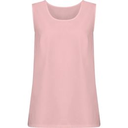 Damen Tr&auml;gertop mit Seitenschlitzen ros&eacute;, Gr&ouml;&szlig;e 54