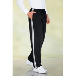 Herren Dehnbund-Hose schwarz, Gr&ouml;&szlig;e 46
