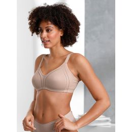 Naturana Damen Minimizer-BH ohne B&uuml;gel mit St&uuml;tze, elfenbein, Gr&ouml;&szlig;e 95B