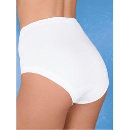 wäschepur wäschepur Damen Slip ohne Seitennähte, weiß, Größe 40